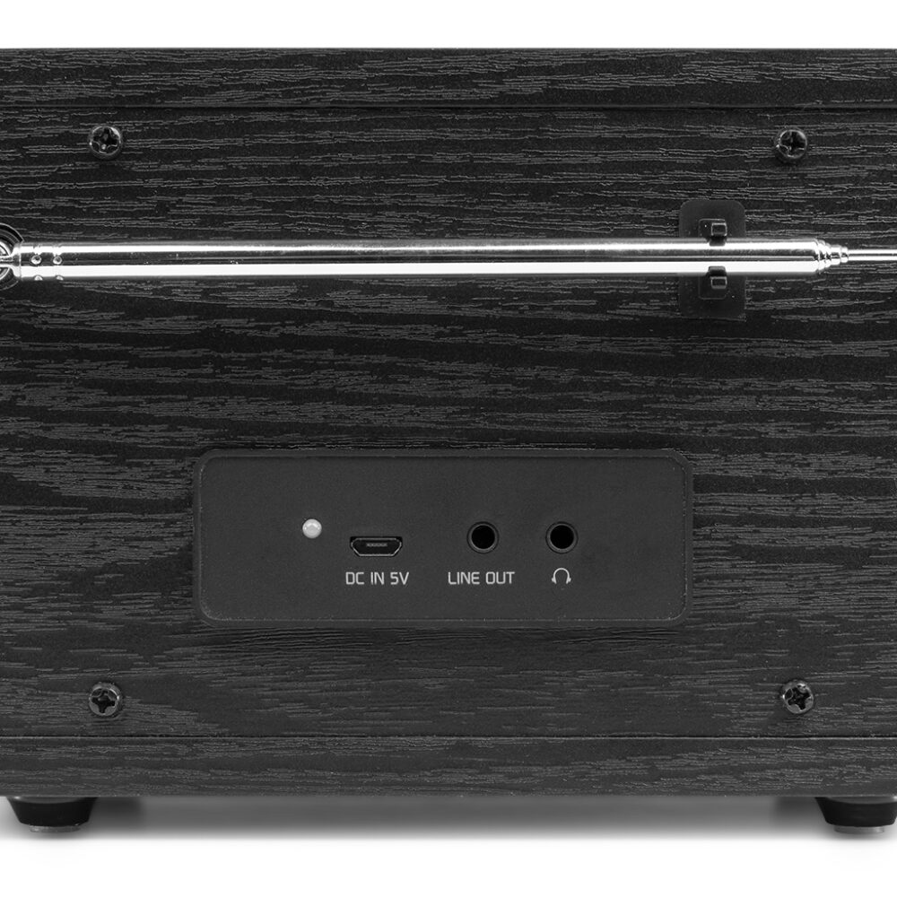 Milan DAB+ Radio with Battery Black – Audizio