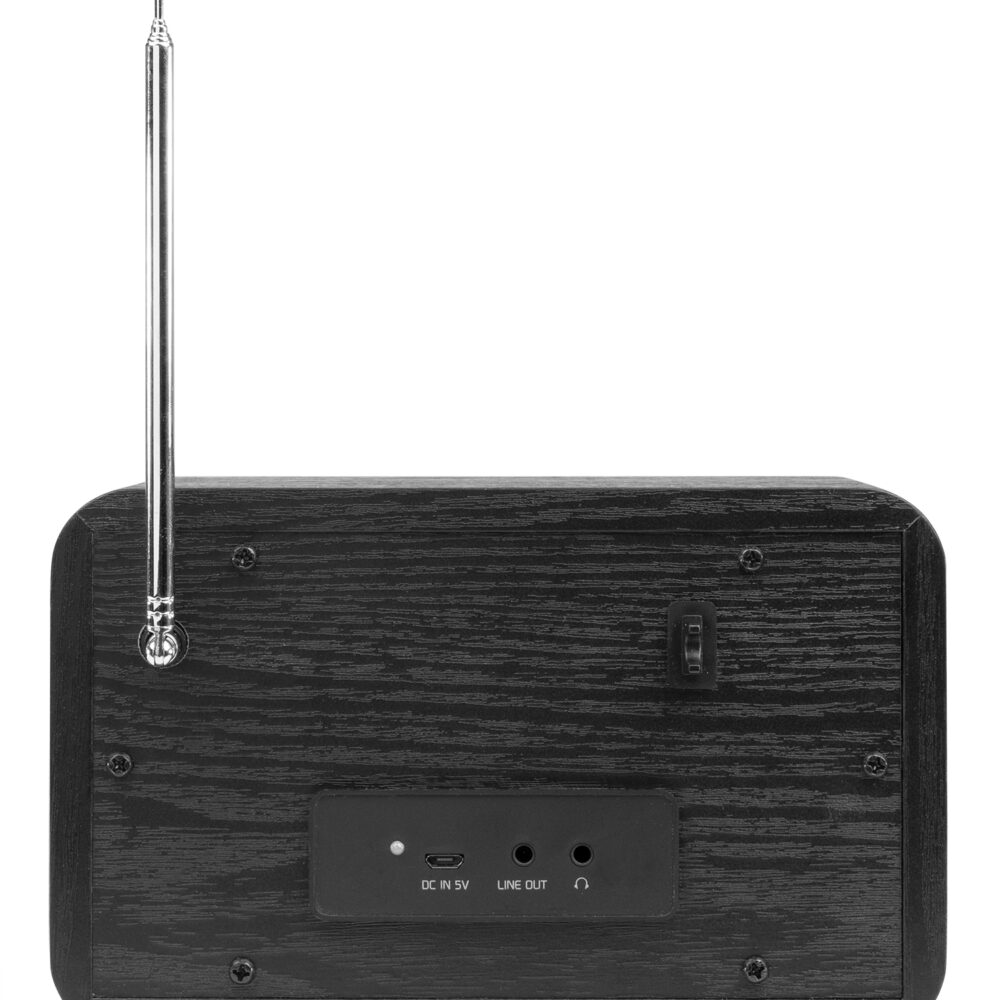 Milan DAB+ Radio with Battery Black – Audizio