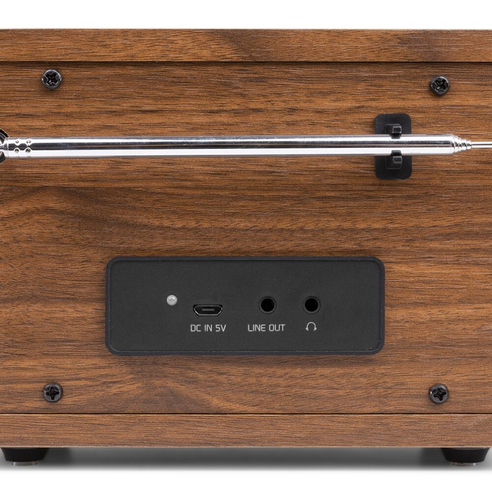 Milan DAB+ Radio with Battery Wood – Audizio