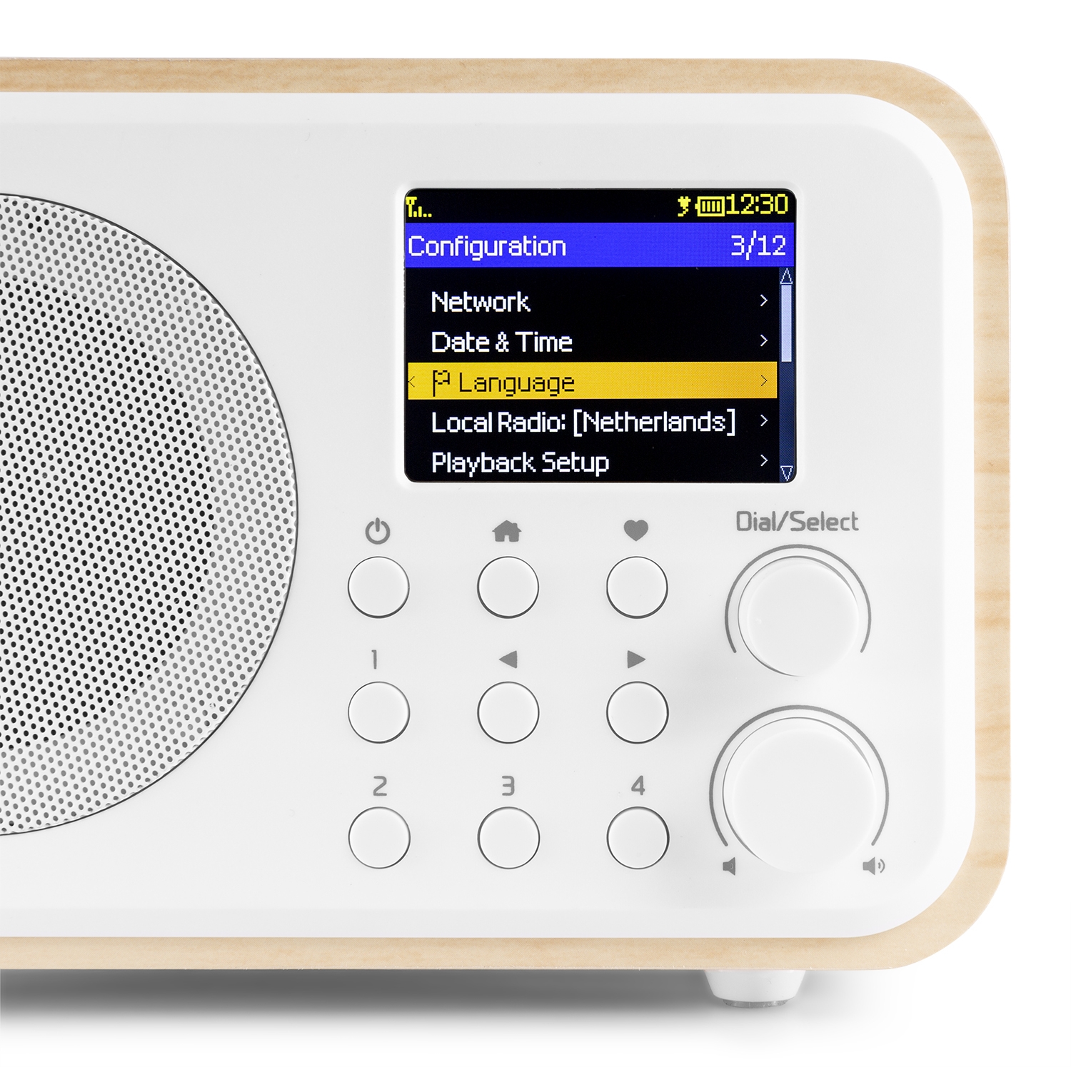 Venice WIFI Internet Radio with Battery White – Audizio