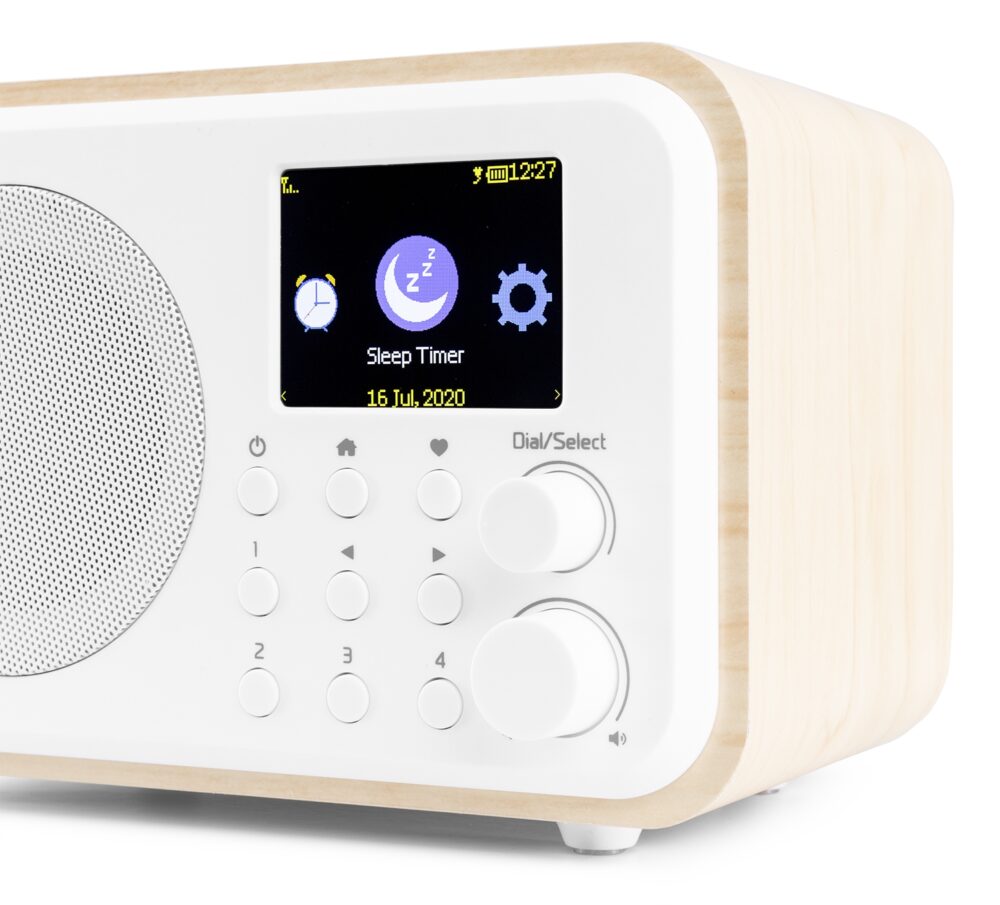 Venice WIFI Internet Radio with Battery White – Audizio