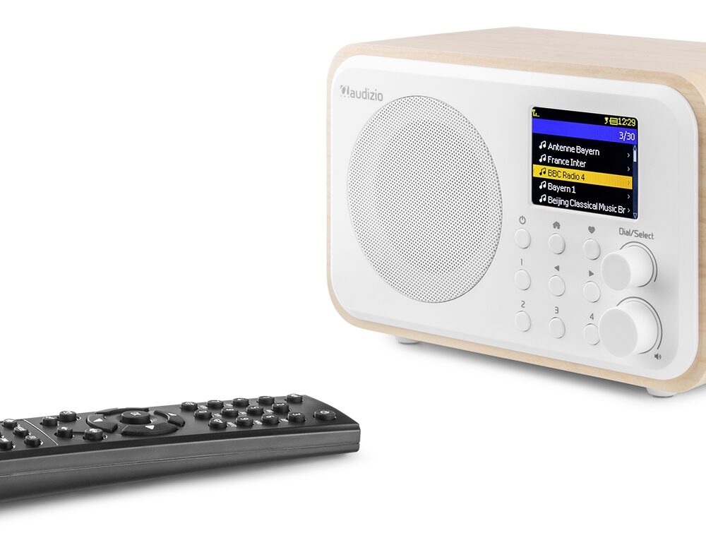 Venice WIFI Internet Radio with Battery White – Audizio