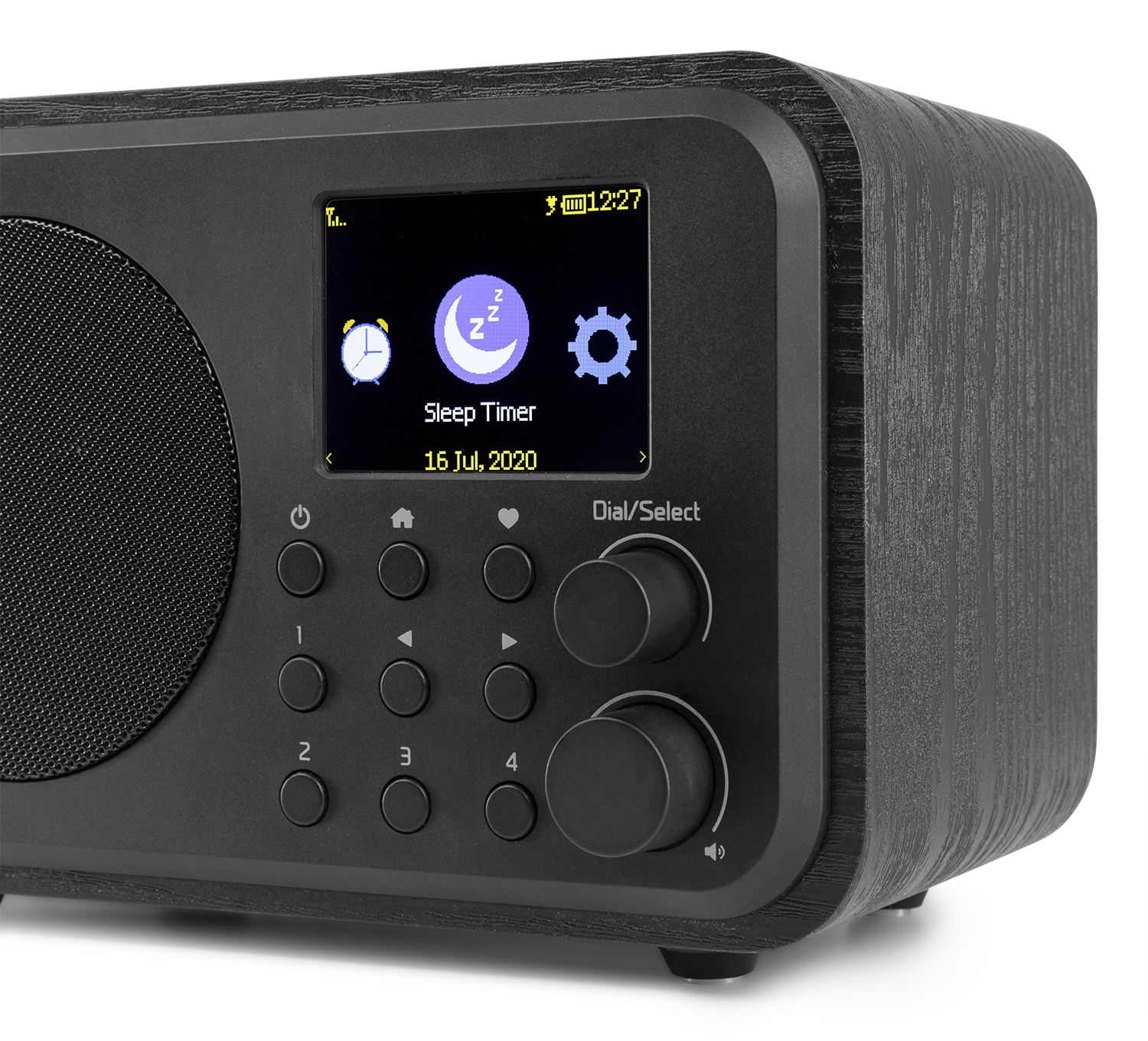 Venice WIFI Internet Radio with Battery Black – Audizio