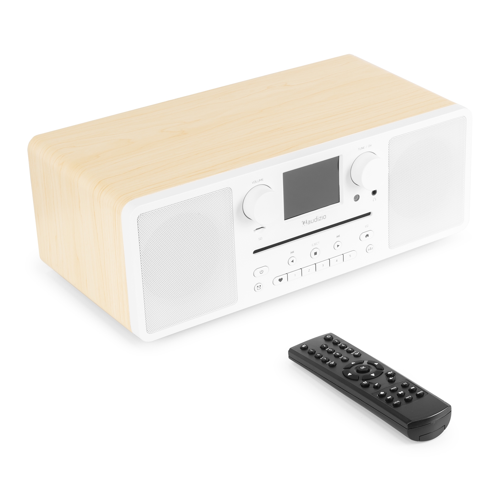 Naples Digital Music System CD/BT/DAB+/Internet White – Audizio