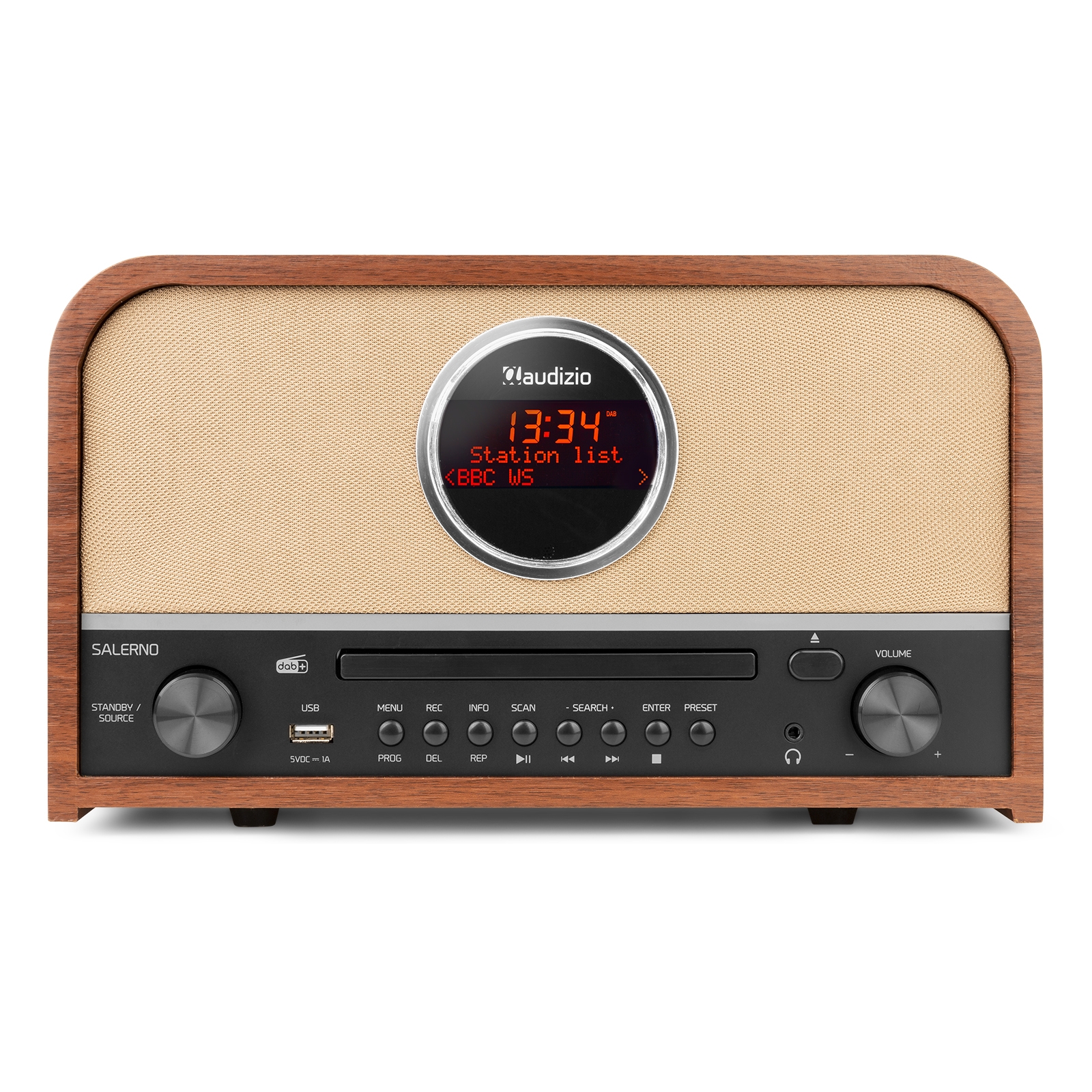 Salerno DAB+ Radio with CD Player – Audizio