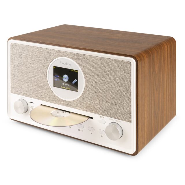 Lucca Internet Radio with DAB+ and CD Player Wood – Audizio