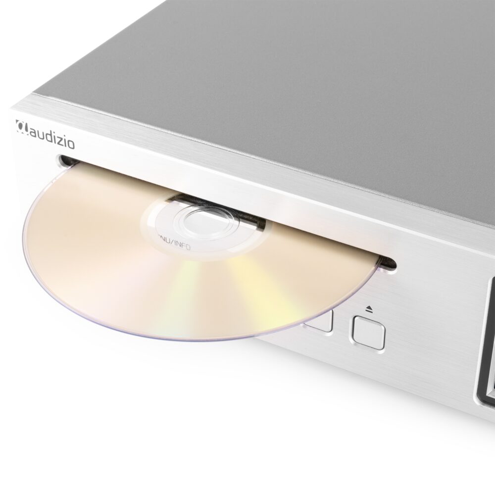 Brescia Internet Receiver with Amplifier, DAB+ and CD Player Aluminium ...