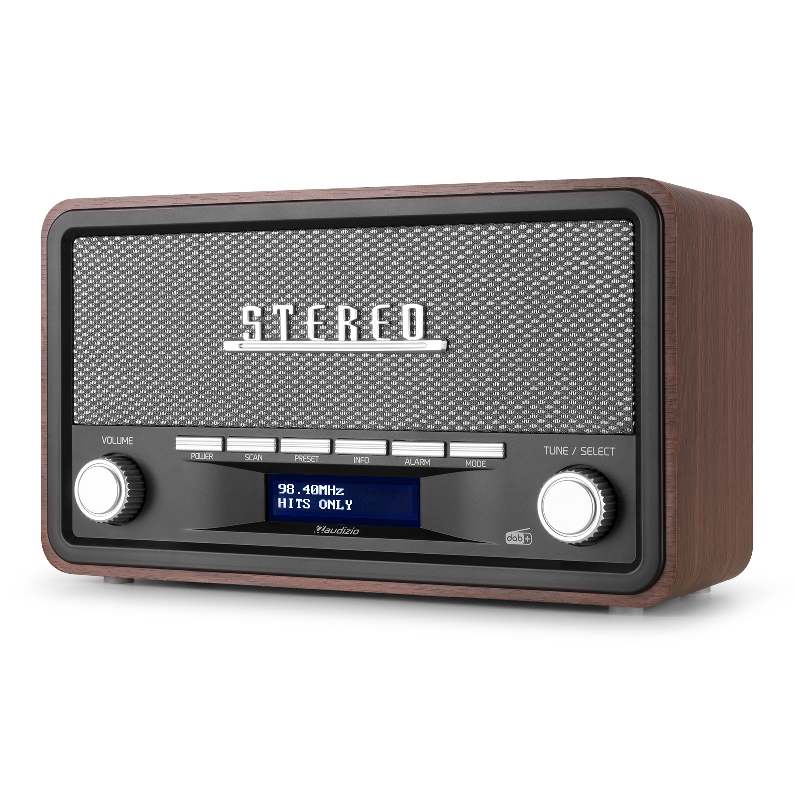 Foggia Retro DAB+ Radio Grey – Audizio
