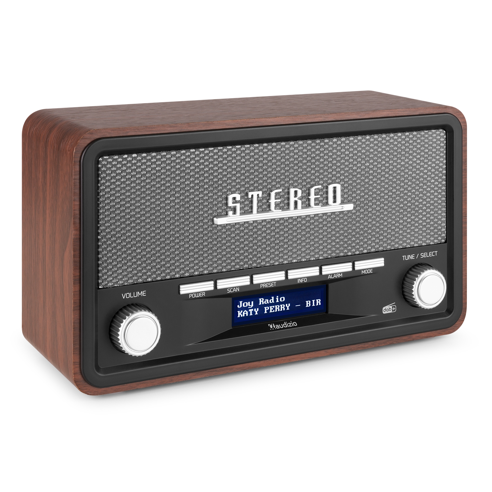 Foggia Retro DAB+ Radio Grey – Audizio
