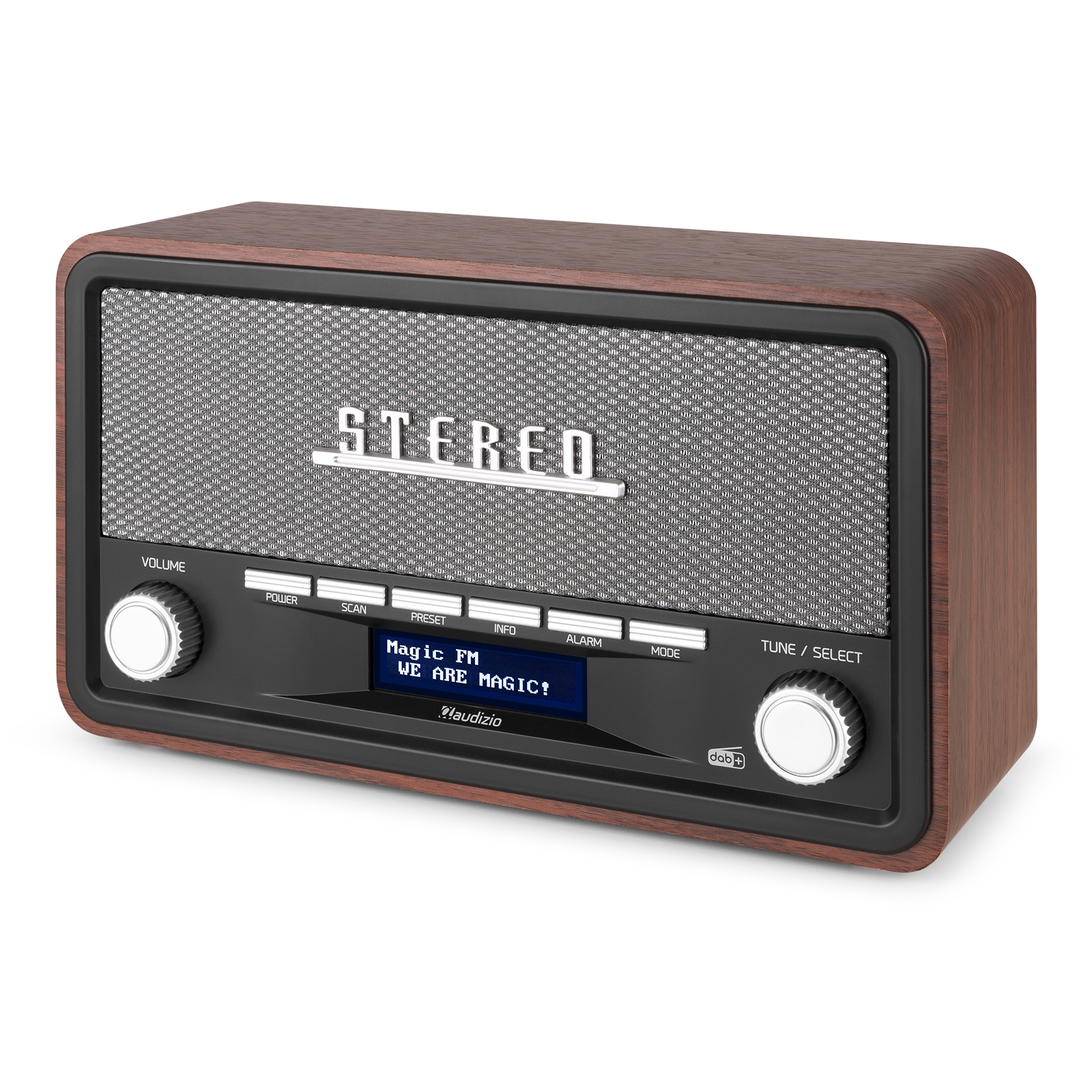 Foggia Retro DAB+ Radio Grey – Audizio