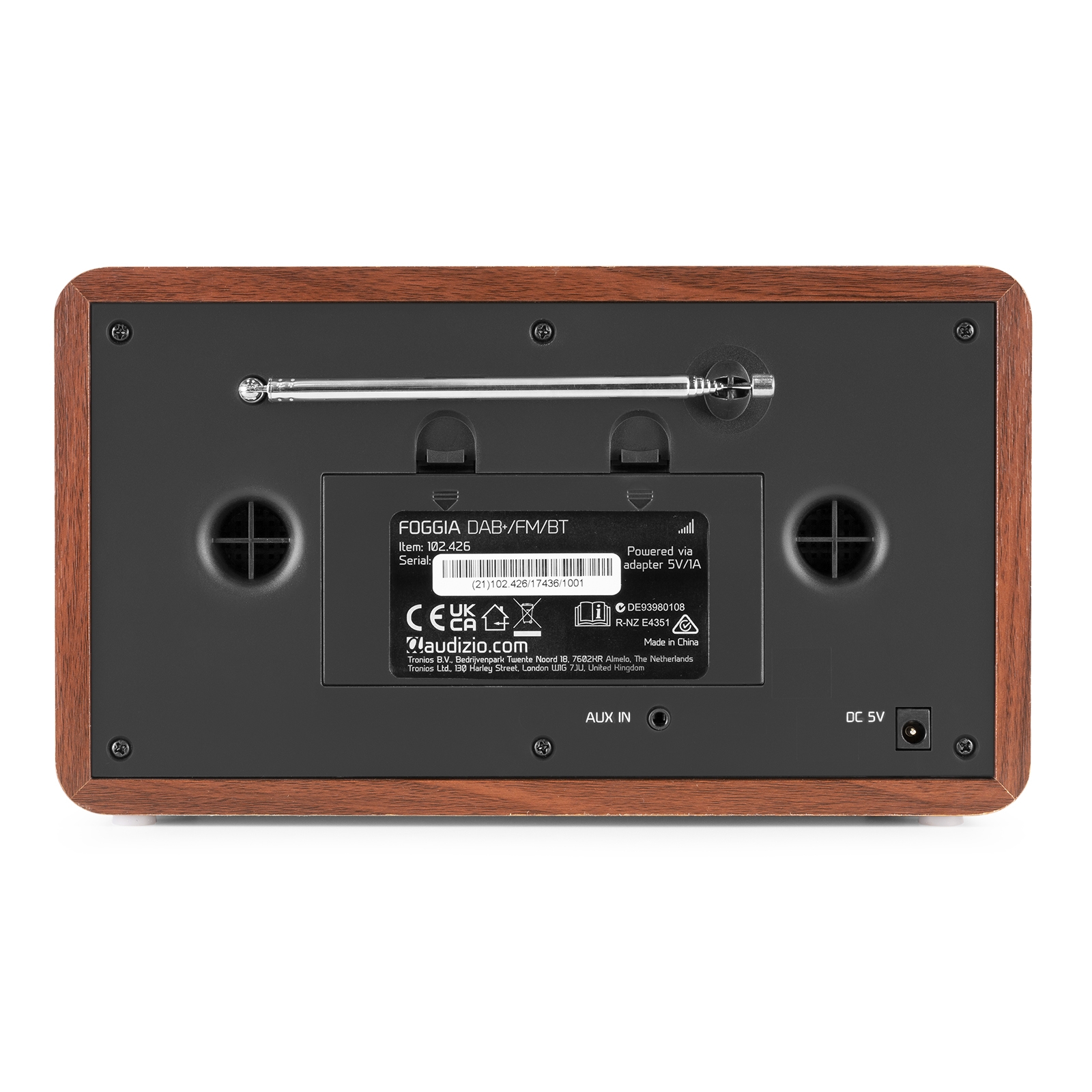 Foggia Retro DAB+ Radio Copper – Audizio