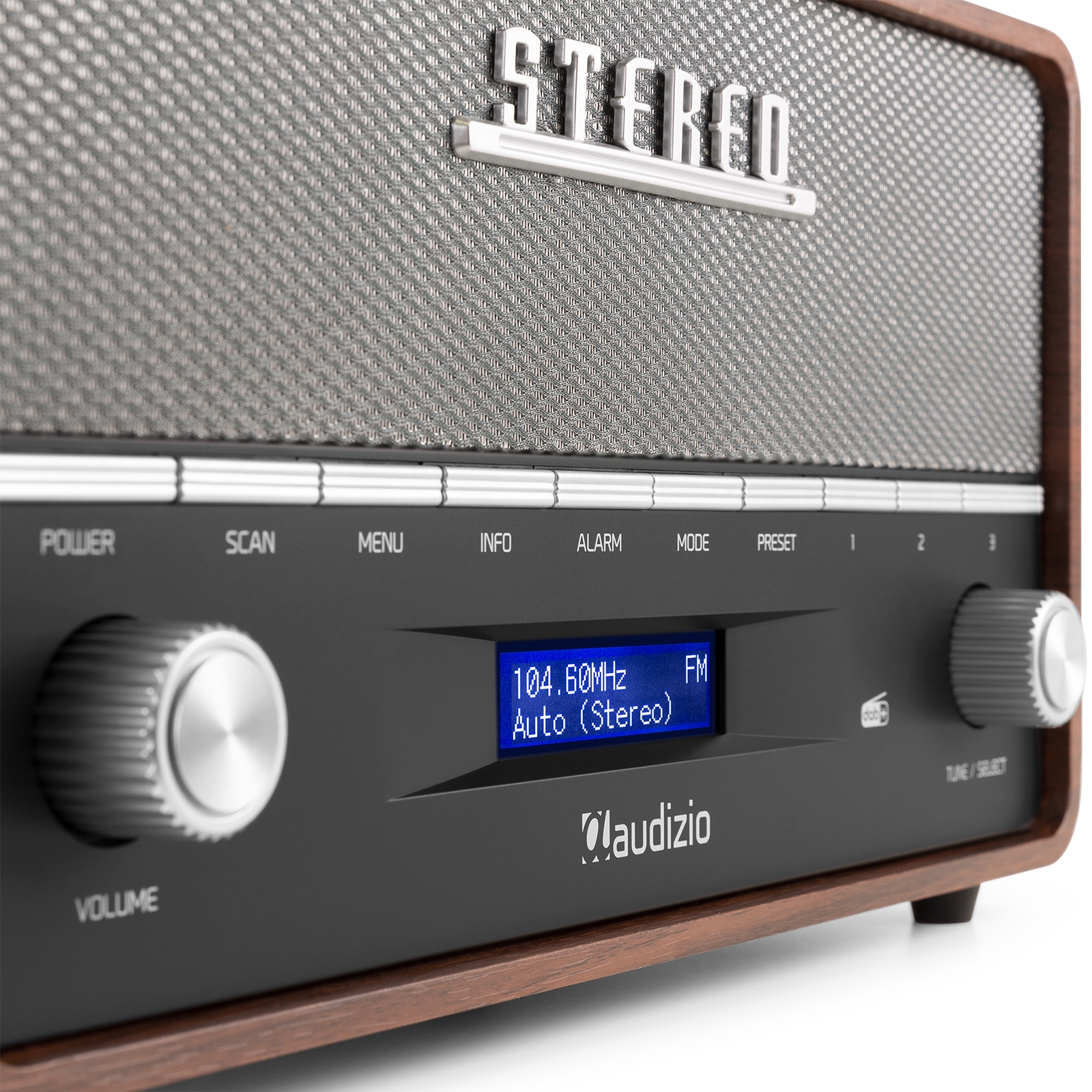 Corno Retro DAB+ Radio Grey – Audizio