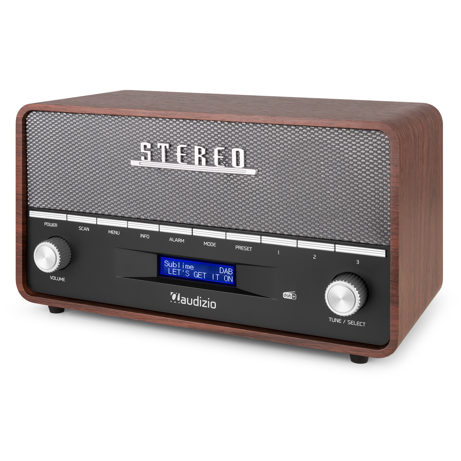 Corno Retro DAB+ Radio Grey – Audizio