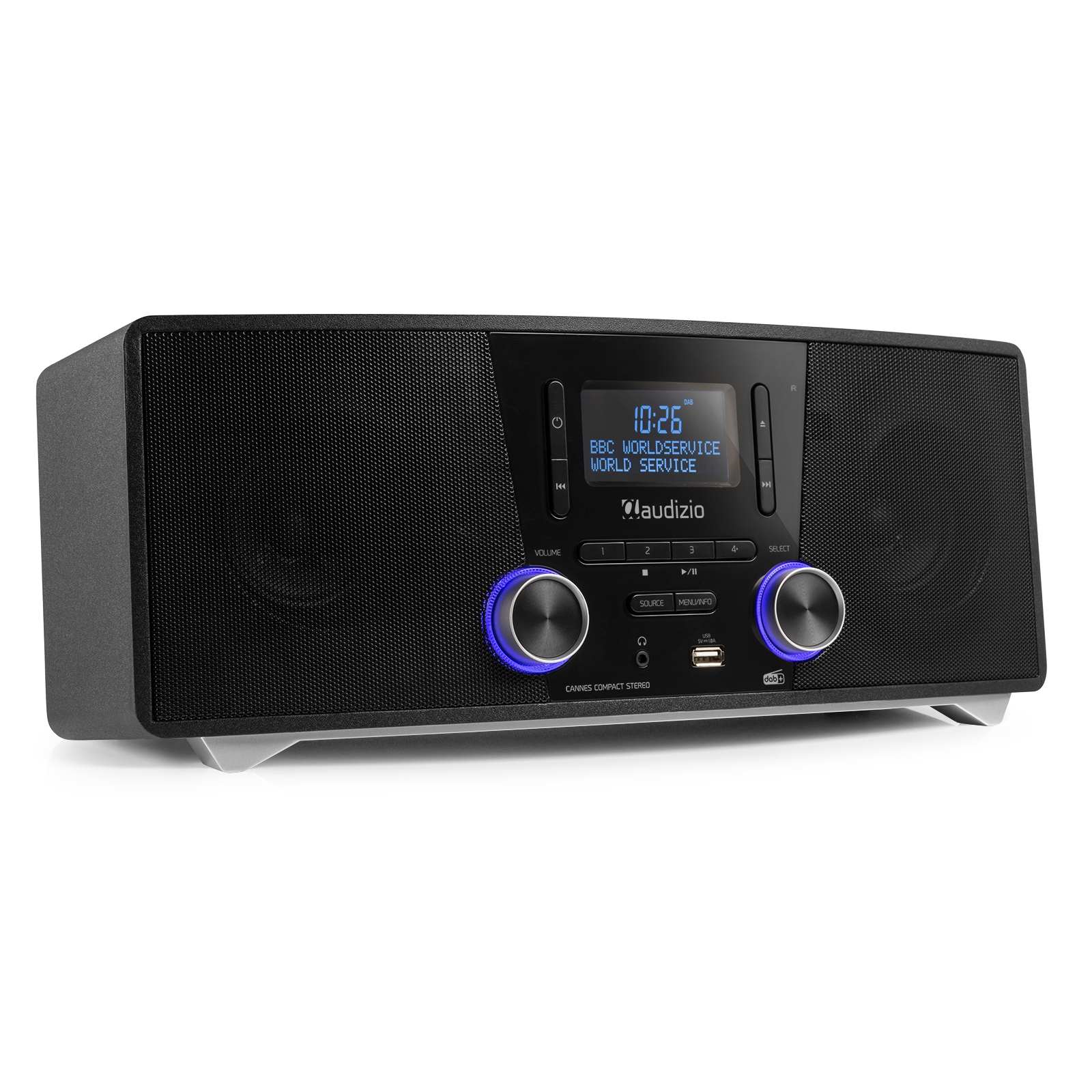 Cannes Stereo Radio with DAB+ and CD – Audizio