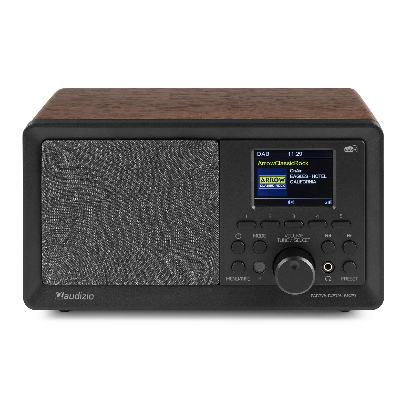 Padova DAB+ Radio Wood – Audizio