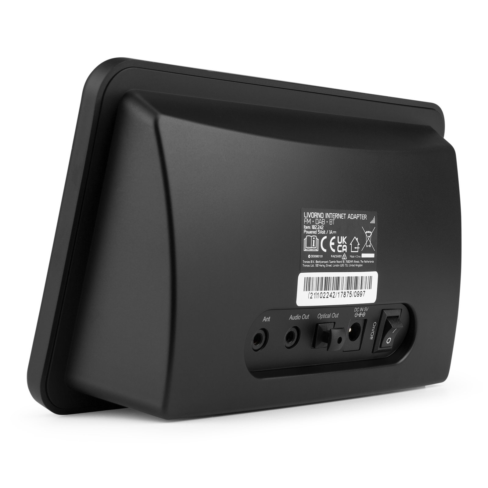 Livorno Internet Radio Adapter with DAB+ and WIFI – Audizio