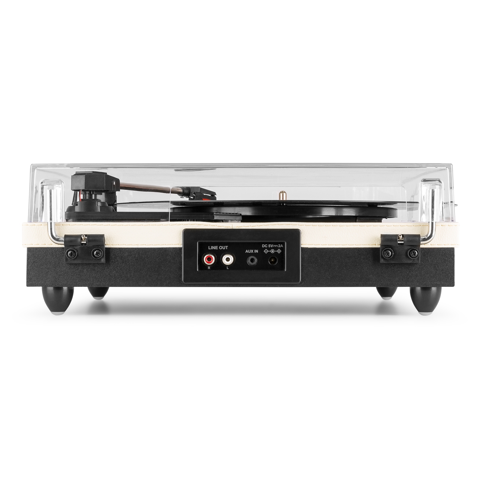 RP113C Record Player with BT in/out Cream – Audizio