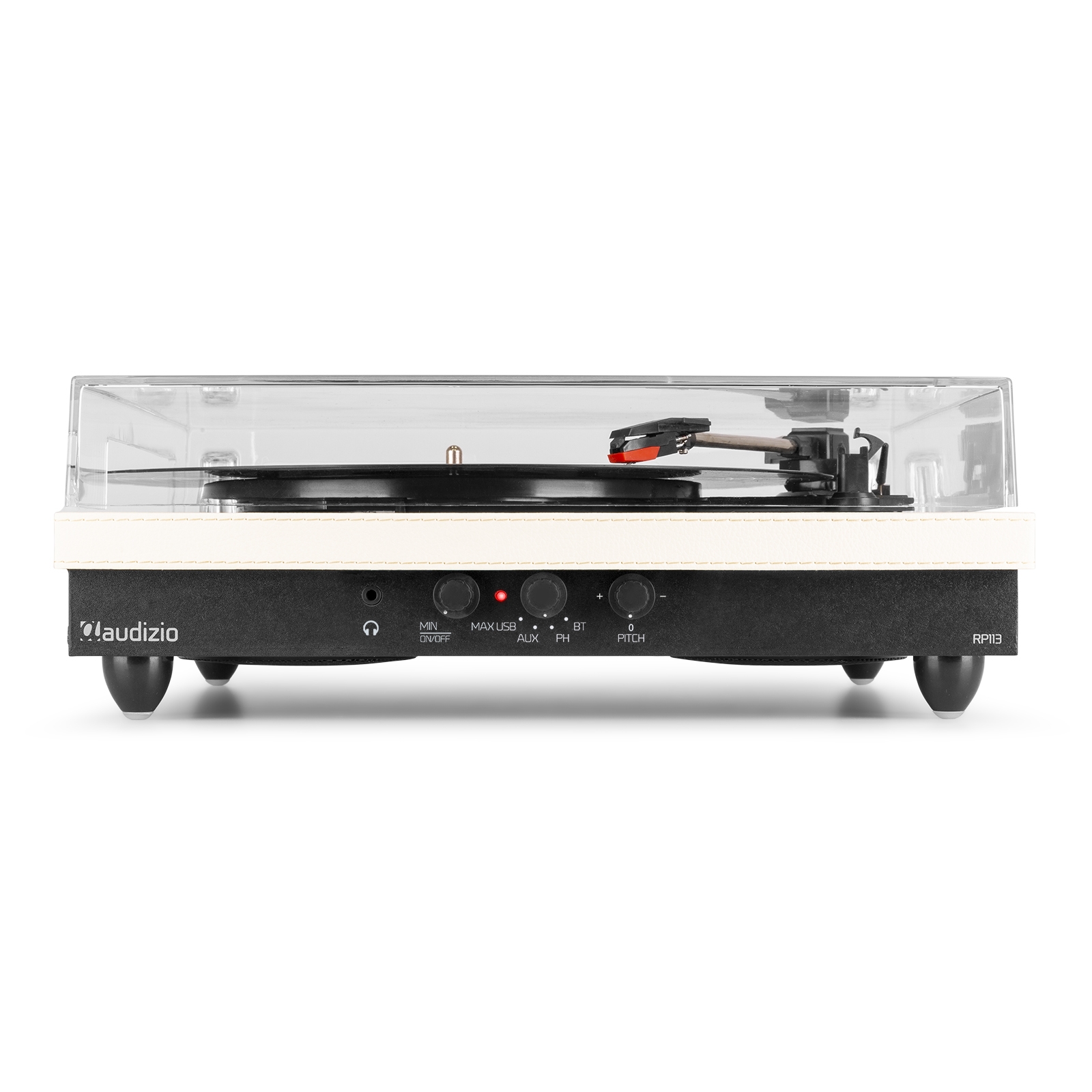 RP113C Record Player with BT in/out Cream – Audizio