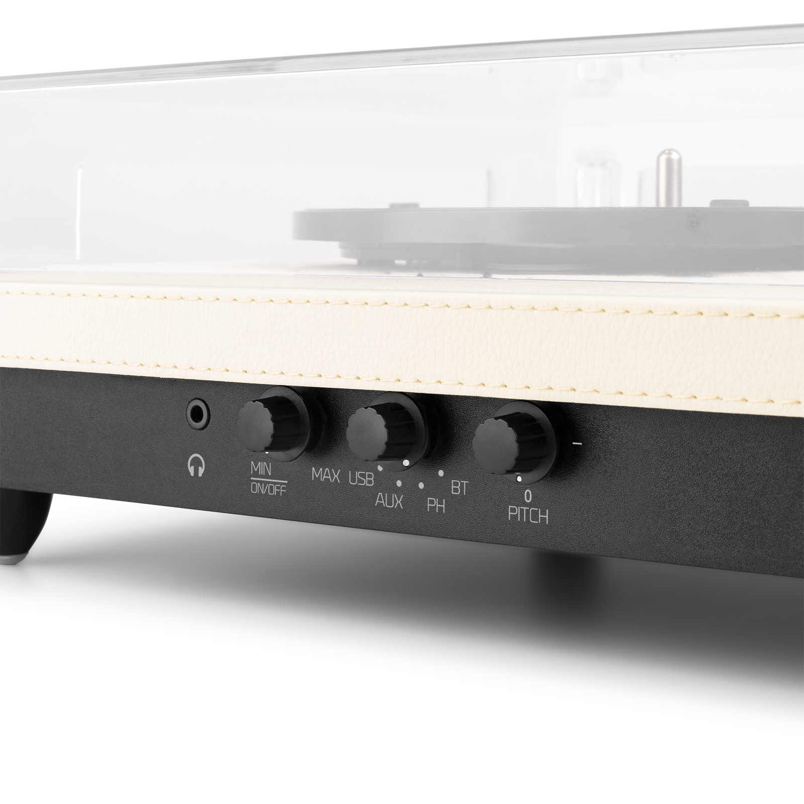 RP113C Record Player with BT in/out Cream – Audizio