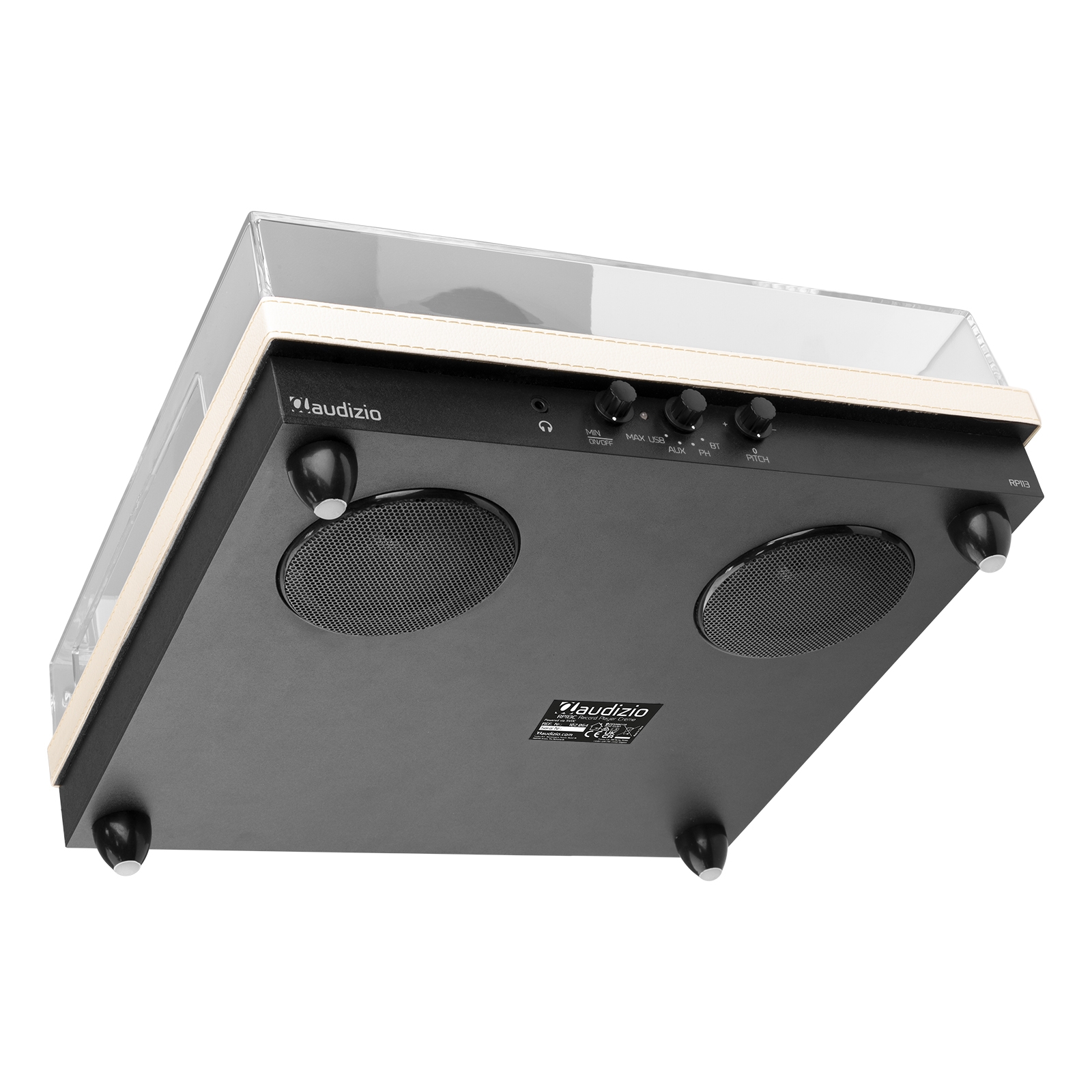 RP113C Record Player with BT in/out Cream – Audizio