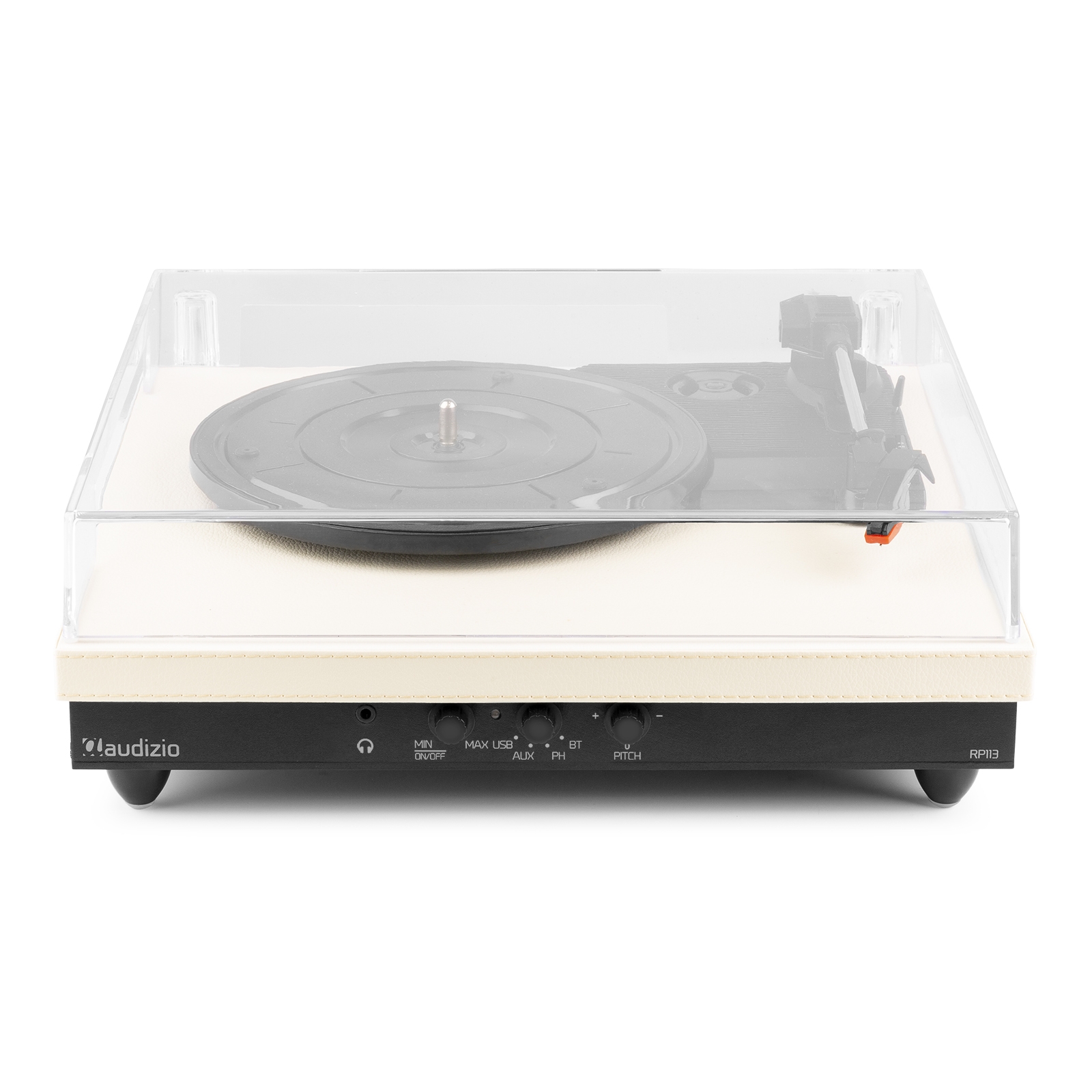 RP113C Record Player with BT in/out Cream – Audizio