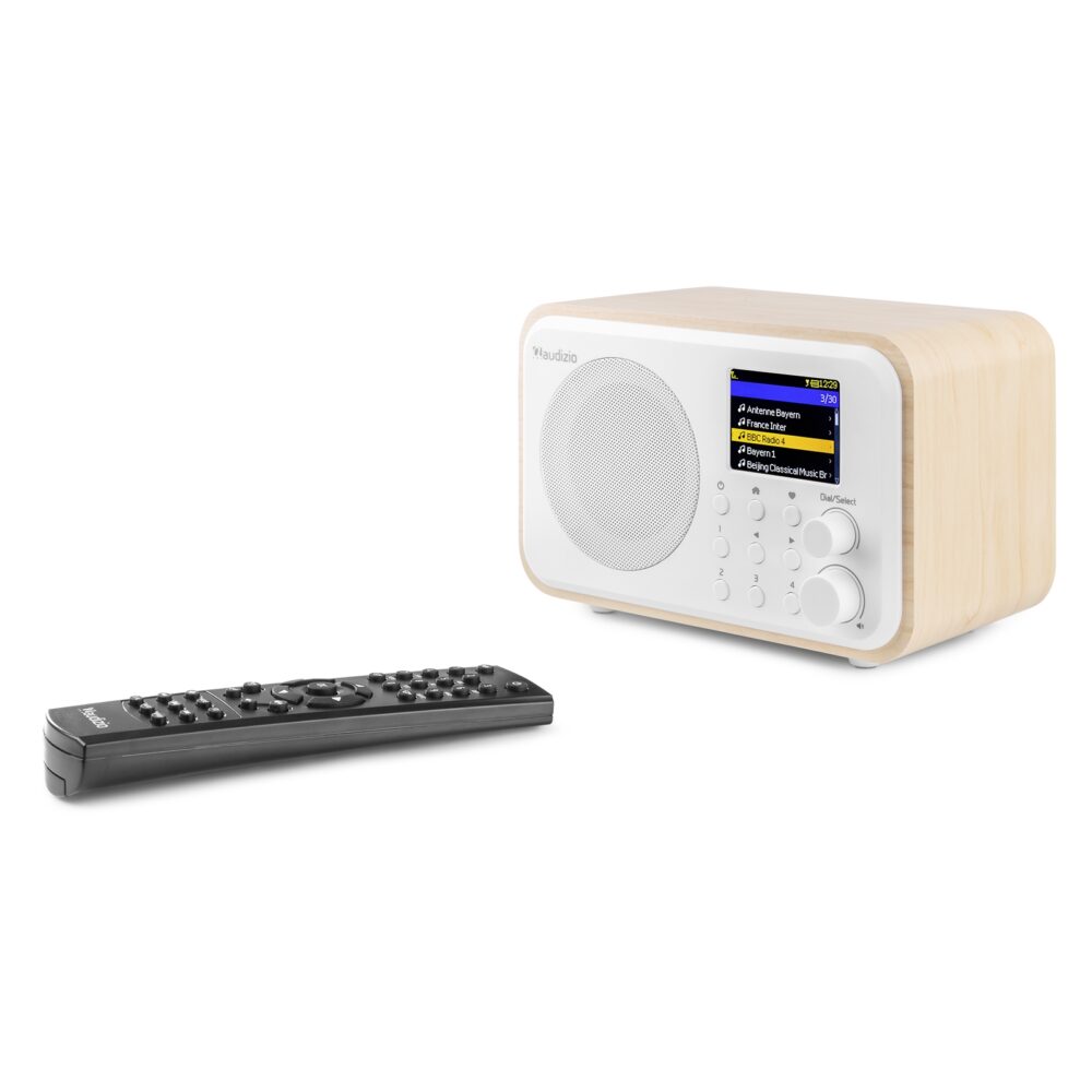 Vicenza WIFI Internet Radio with DAB+ and Battery White – Audizio