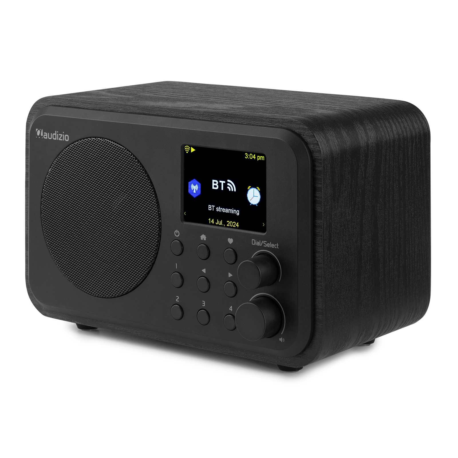 Vicenza WIFI Internet Radio with DAB+ and Battery Black – Audizio