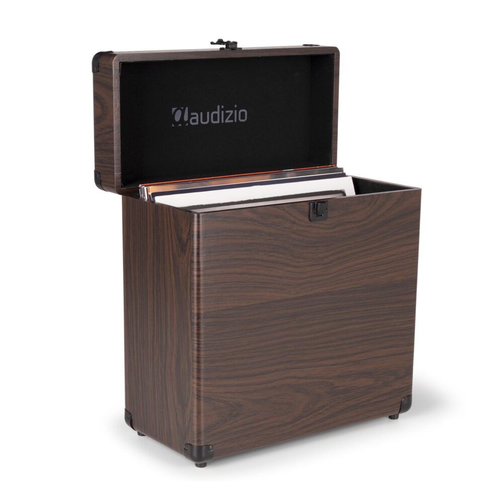 RC32 Vinyl Record Case Wood – Audizio