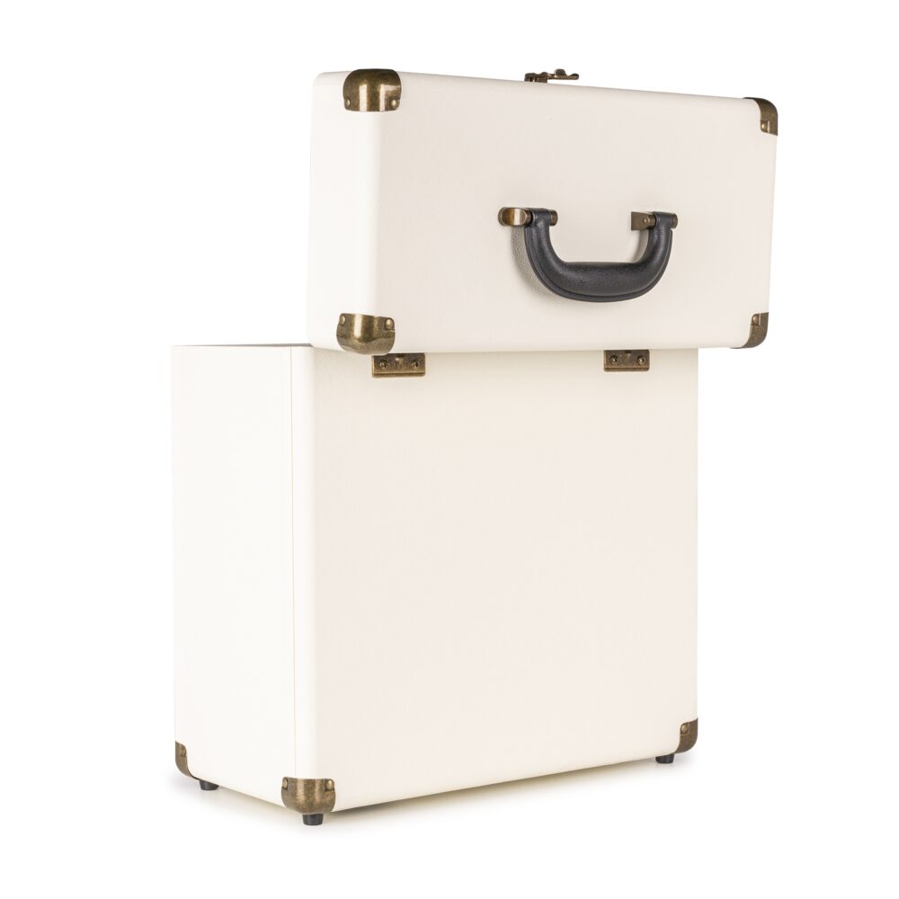 RC32 Vinyl Record Case Creme – Audizio