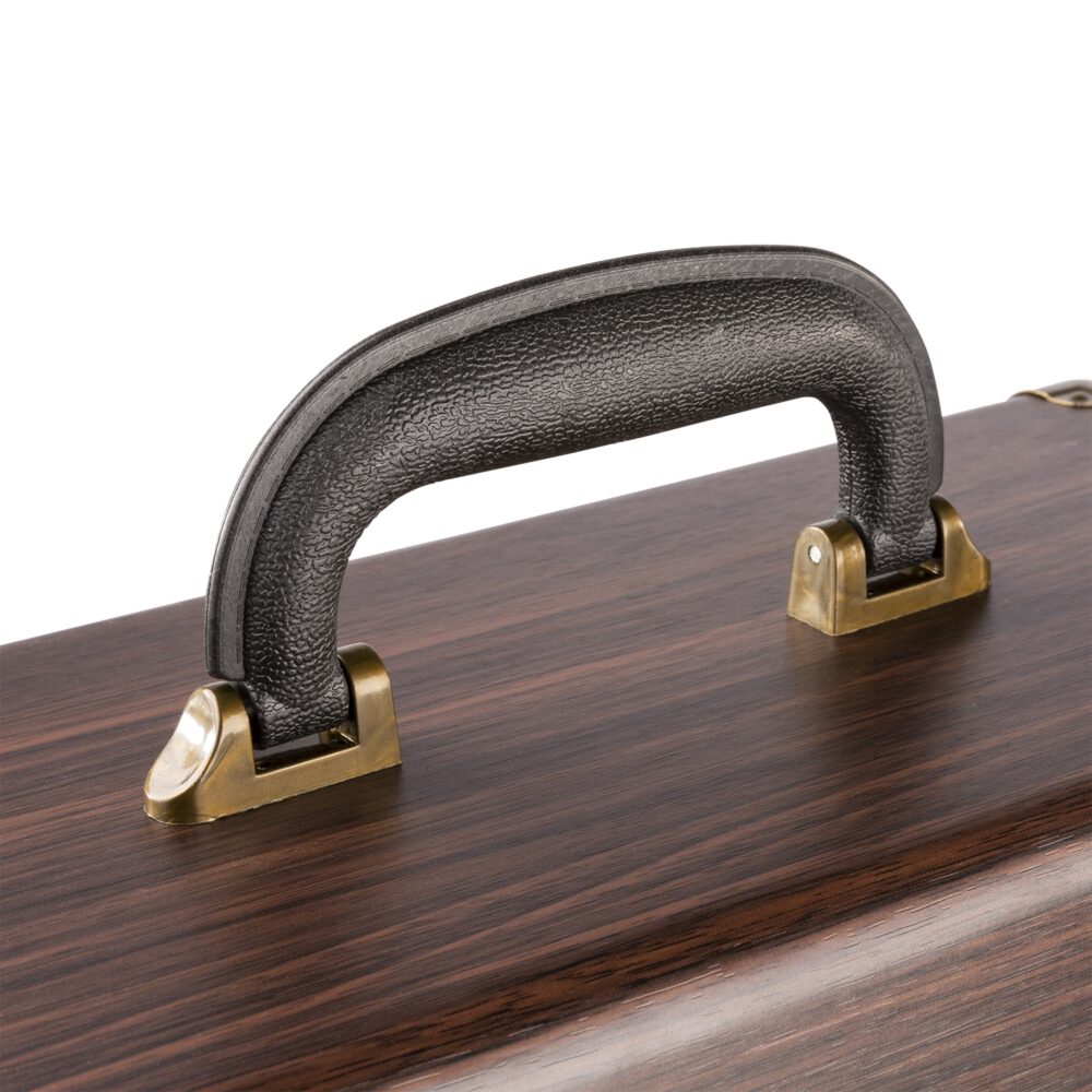 RC32 Vinyl Record Case Dark Wood – Audizio