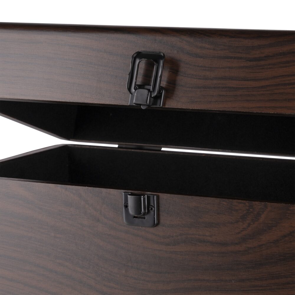 RC32 Vinyl Record Case Wood – Audizio