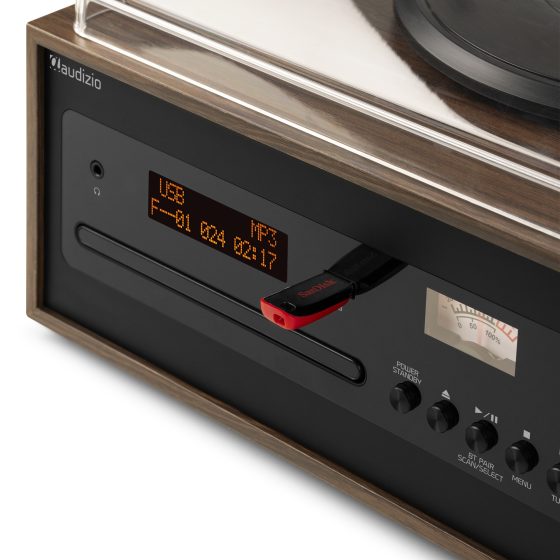 Boston Record Player Set with Speakers – Audizio