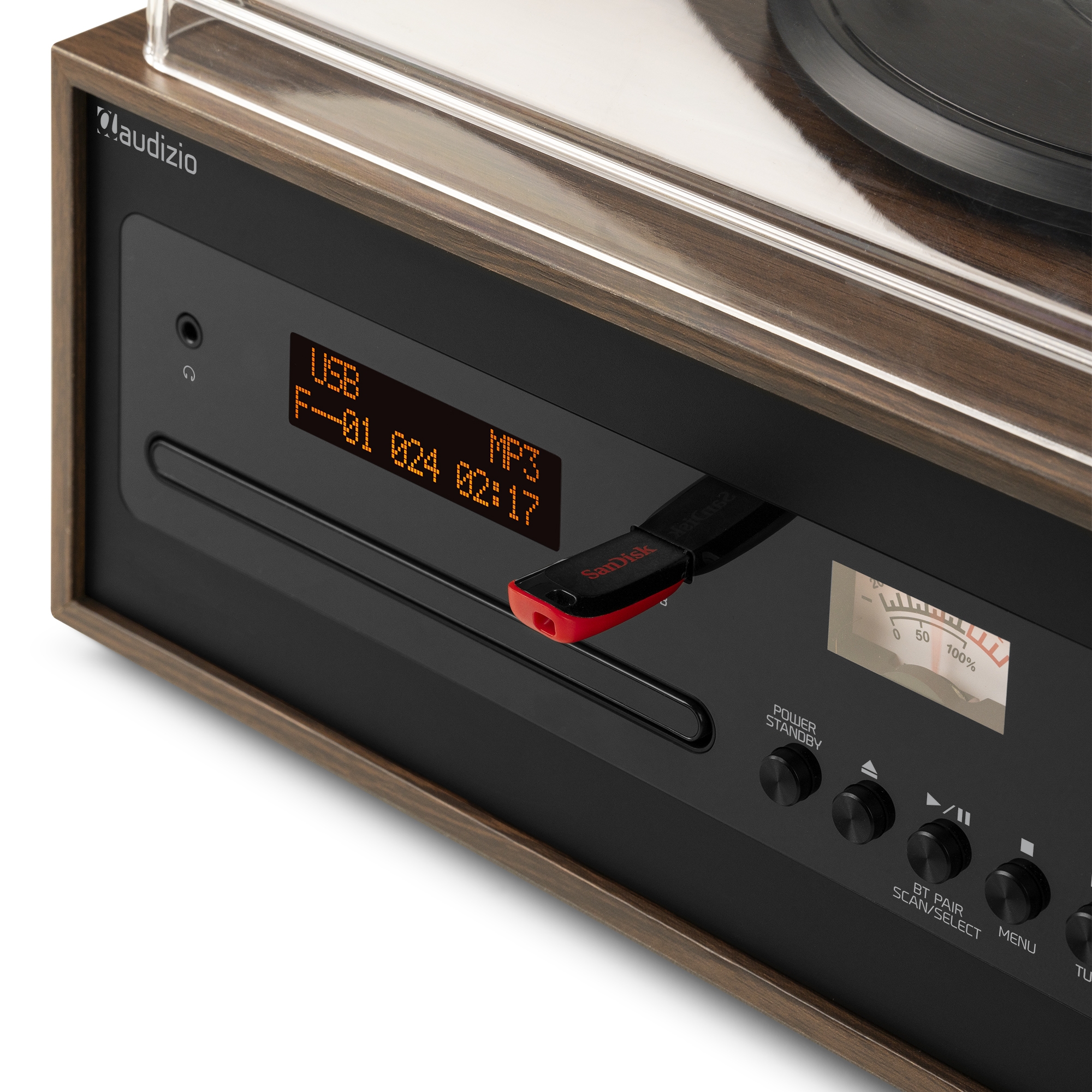 Boston Record Player Set with Speakers – Audizio