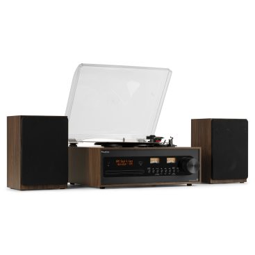 Boston Record Player Set with Speakers – Audizio