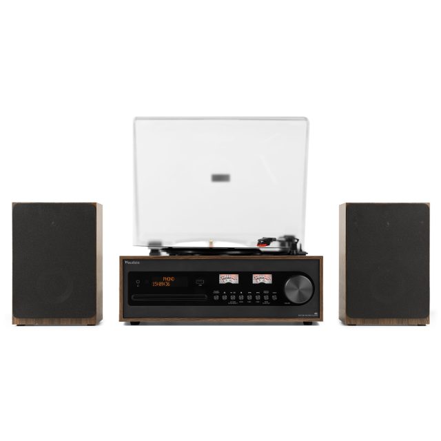 Boston Record Player Set with Speakers – Audizio